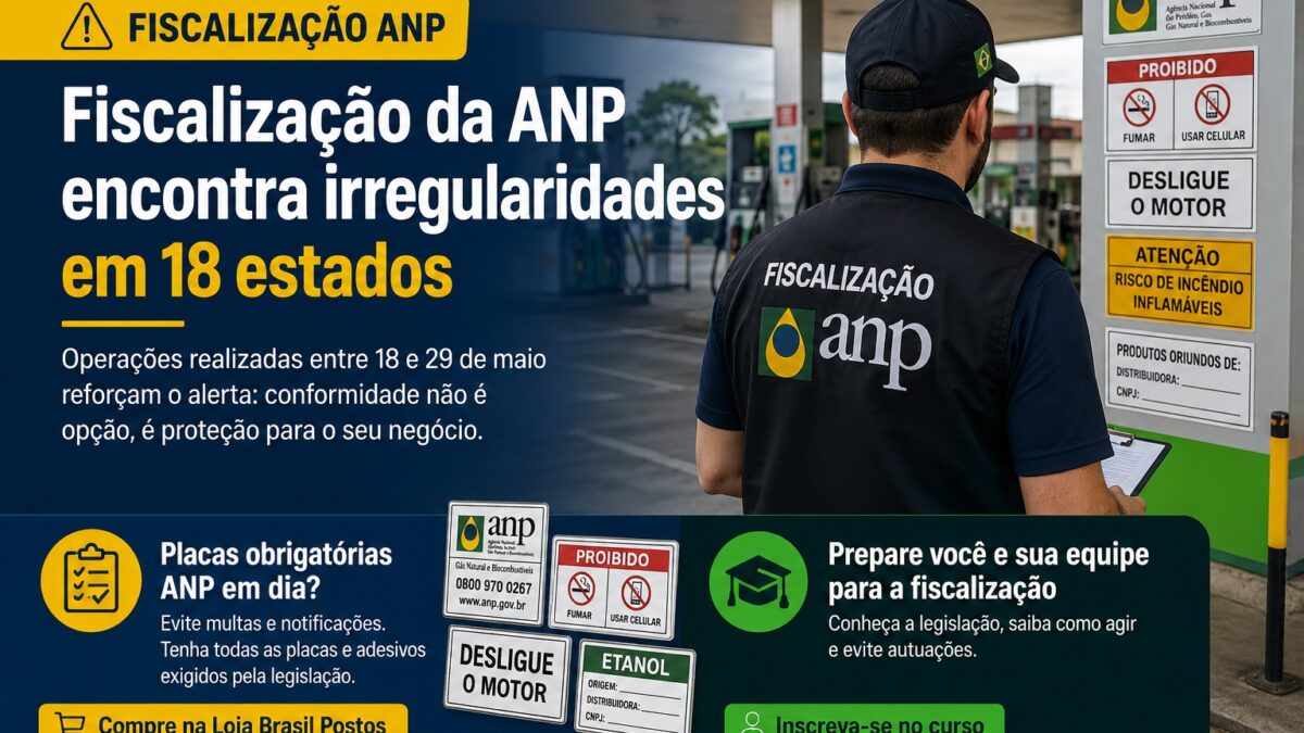 Fiscalização Da ANP Encontra Irregularidades Em 18 Estados: Seu Posto ...